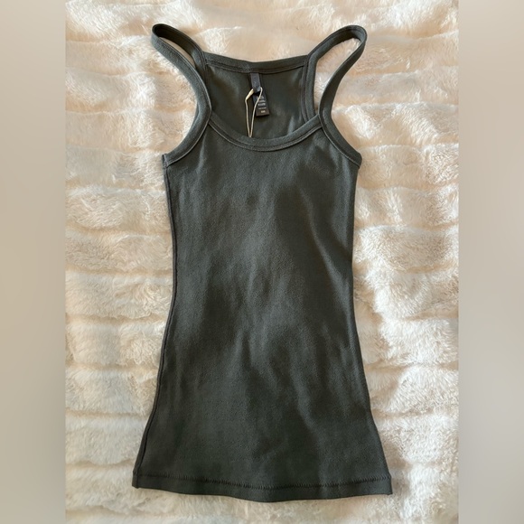 SKIMS | Tops | Skims Logo Pointelle Strappy Tank | Poshmark